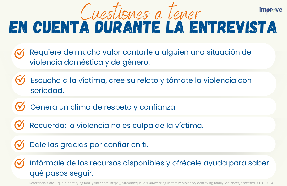 Módulo 3: Revelar y comunicar la violencia doméstica y de género - Online training materials on ...